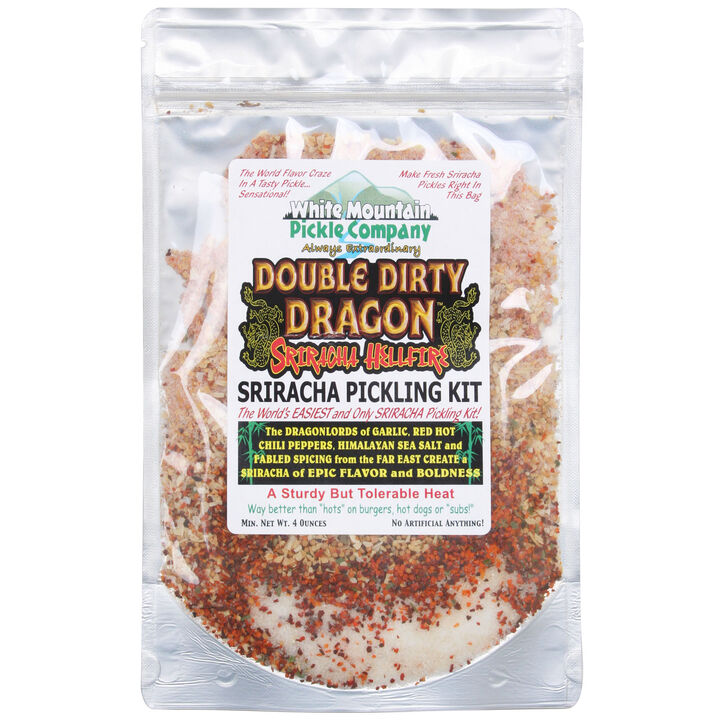 White Mountain Pickle Co. - Double Dirty Dragon Sriracha Hellfire Pick ...