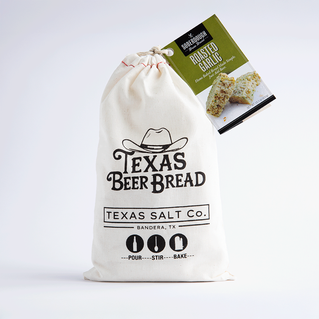 Texas Salt Co. - Texas Beer Bread - Roasted Garlic — Eatin-Good